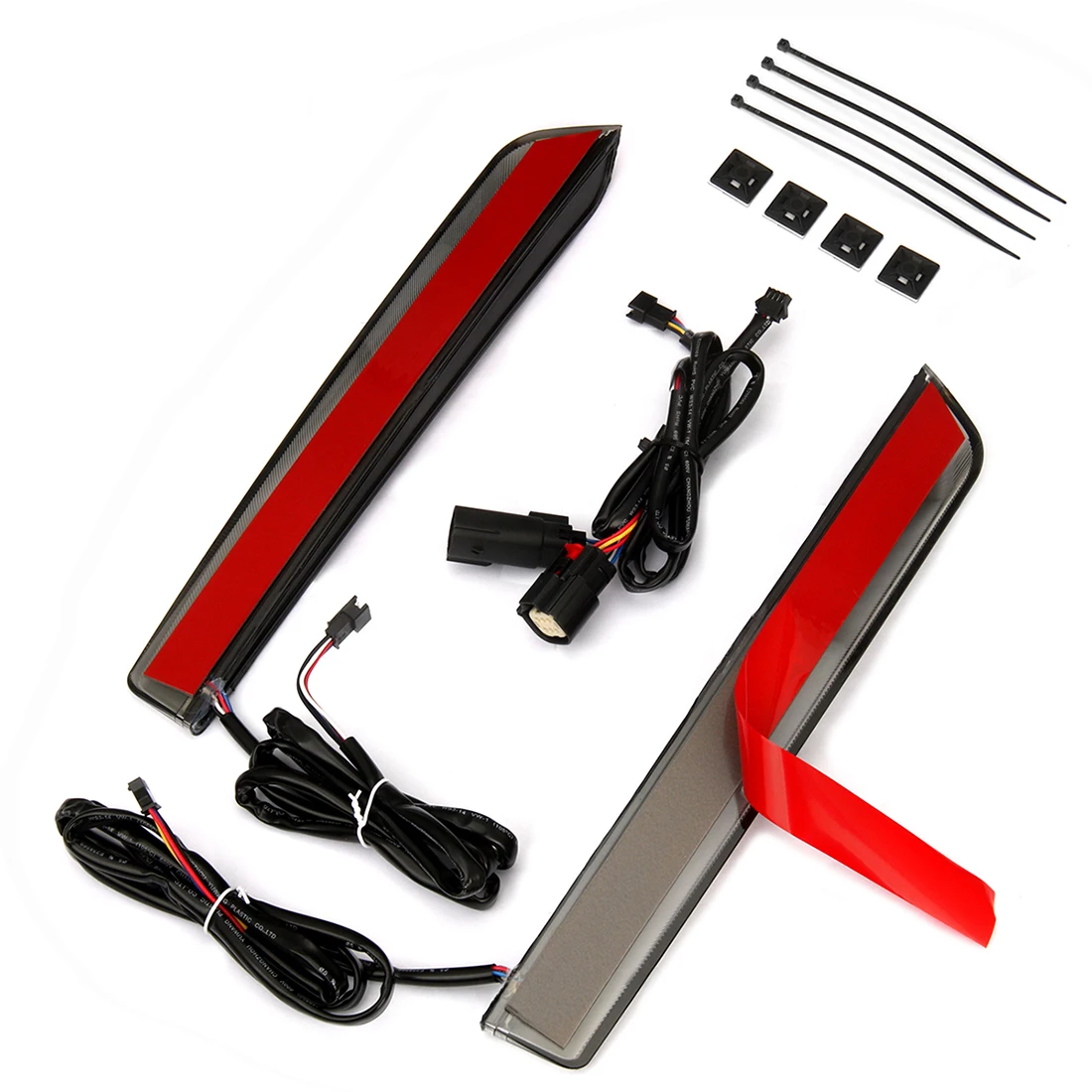 Motorcycle Pilot Light rear Bottom Extended Saddlebag Led Side Lights ...