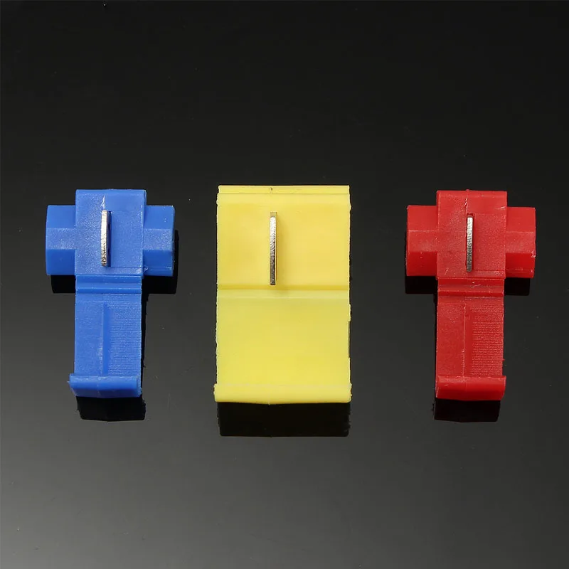 Insulated Electrical Crimp Terminal Lug Quick Disconnect Wire Connector ...