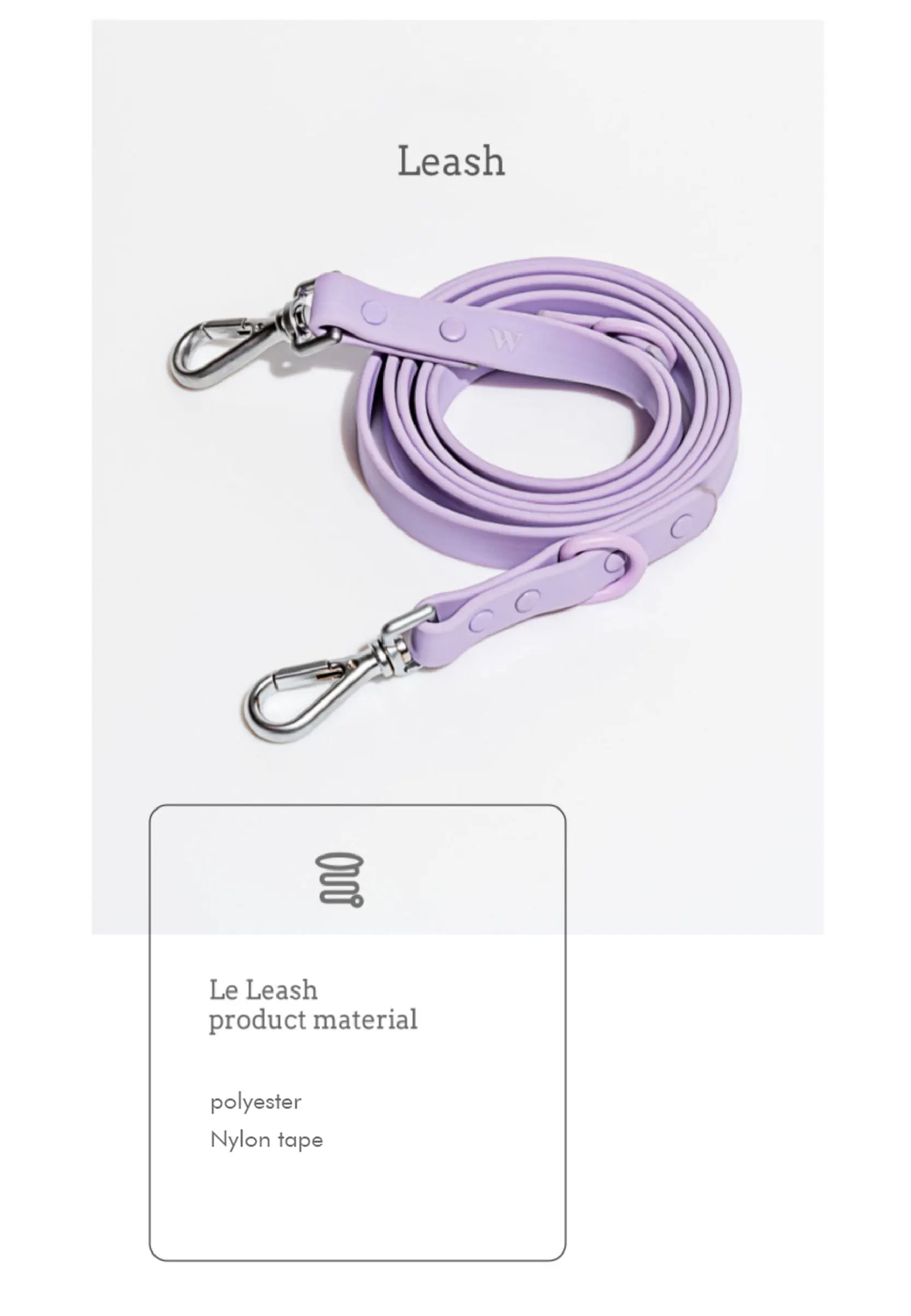 Pvc Dog Collar And Leash Set Stocked Waterproof Dog Chain Pet ...