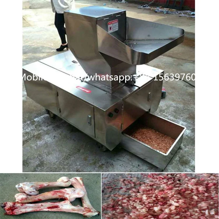 Commercial Stainless Steel Pig Beef Cow Chicken Bone And Meat Crusher ...