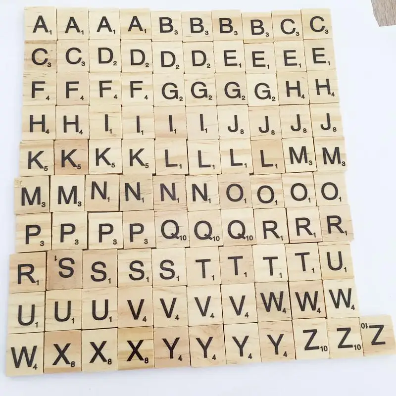 English Alphabet Puzzle Literacy Square Baby Intellectual Development ...