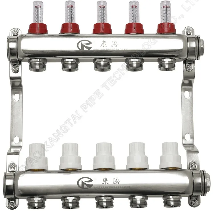 Best Price Stainless Steel Water Distribution Electric Floor Heating ...