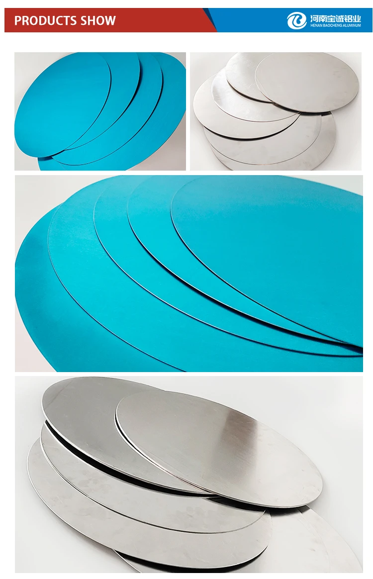 Aluminum Round Sheet Plate 3000 Series 3003 3103 3004 1000 Series 1050 ...