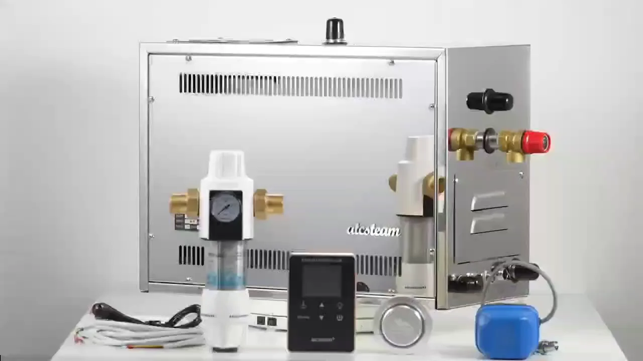 Atc Luxury 9kw Portable Steam Shower Sauna Combo Generator For Steam ...