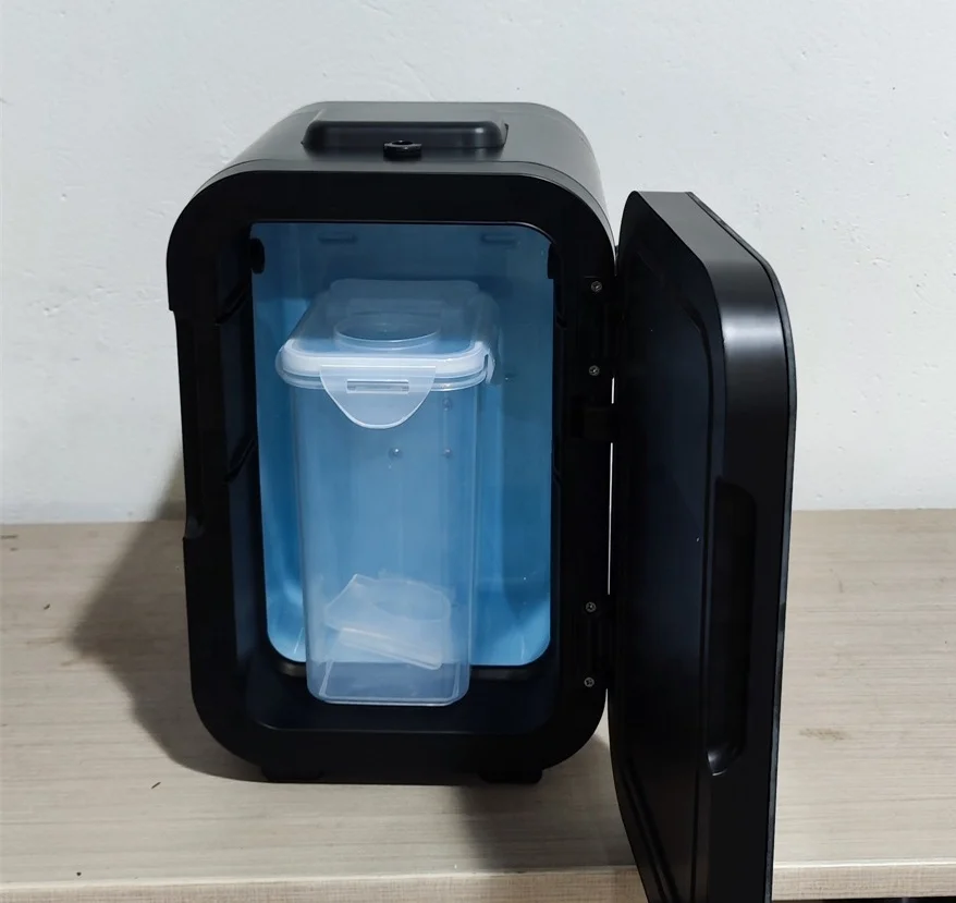 8L Portable Milk Cow Mini Fridge and Freezers DC AC Beauty Cosmetics ...