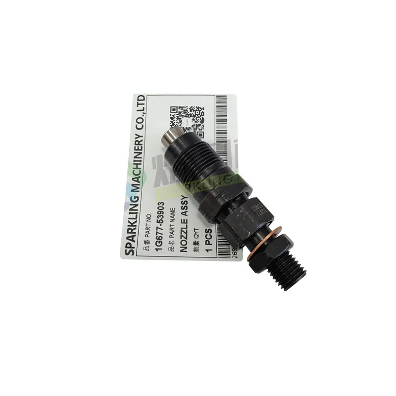 SKGM 1G677-53903 KX71 U25 Construction Machinery Parts Fuel Injector ...