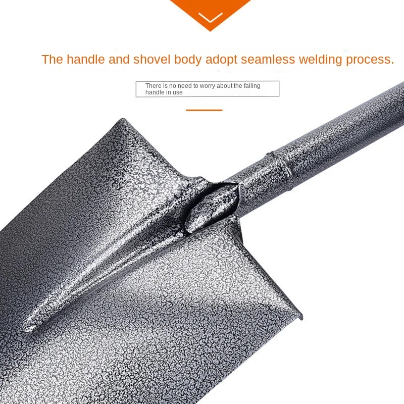 All-steel Fire Shovel One-piece Shovel Farm Shovel Garden Tool Fire ...