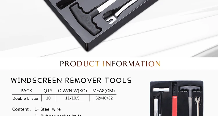 Car Windscreen Repair Kit - Universal Windshield Removal Tool