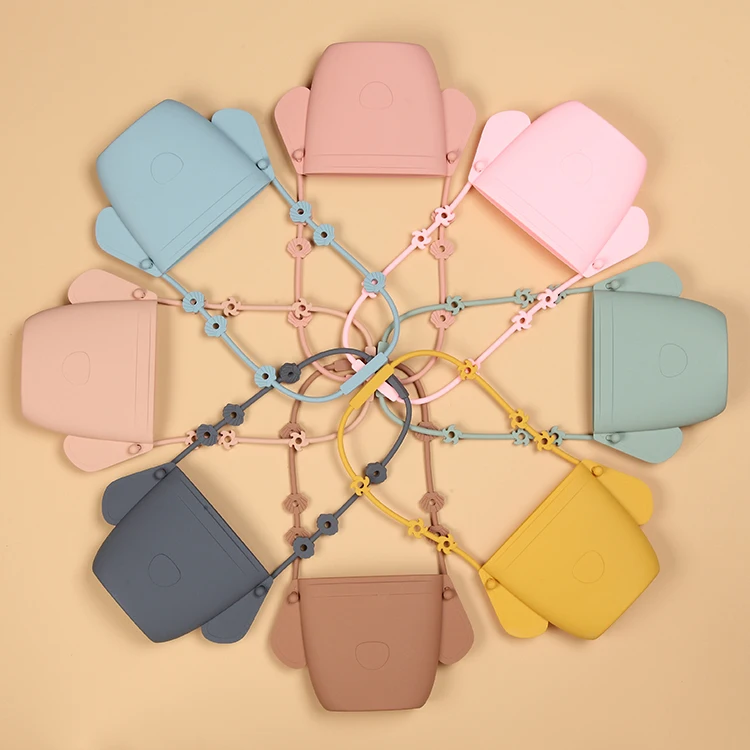 Silicone Reusable Baby Snack Bag Toddler Kids Multifunction Toddler ...