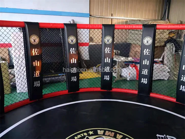 Octagon Mma Cage Competition Standard Elevated Mma Cage Hexagon Mma ...