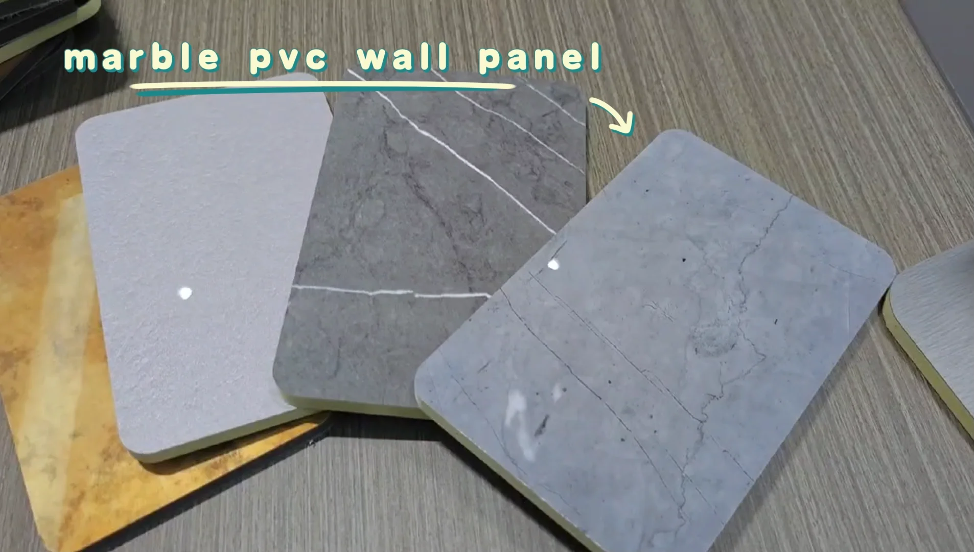 Wpc Pvc Waterproof Bathroom Wall Panels Paneling Sheets Faux Marble ...