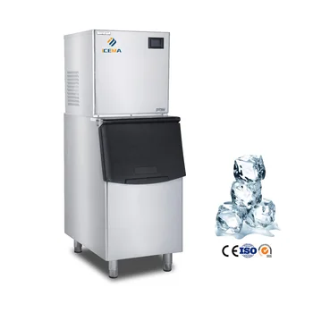 300kg 500kg 600kg Commercial Cube Ice Machine Ice Cube Maker Machine ...
