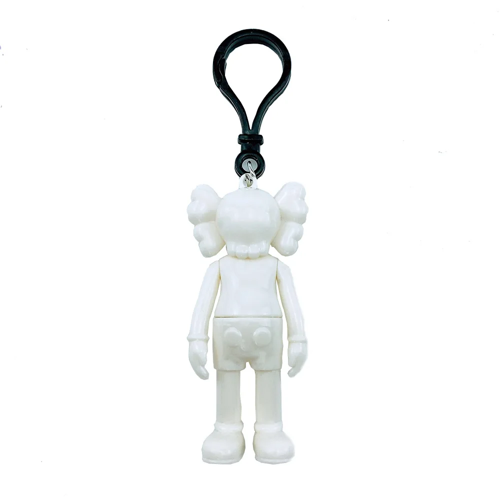 Fluid Bear Kits White Embryo Paint Set Keychain Fluid Violent Bear Diy Toys Handmade Creative ...