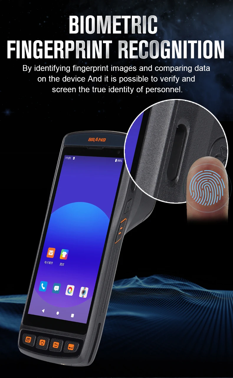 Rugged Pdas 2d Qr Code Android 11 Mobile Data Terminal Courier Handheld ...