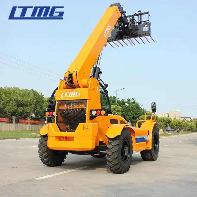 Liftsun Hydraulic Telehandler Boom Forklift 4x4 3ton 4ton 5ton ...