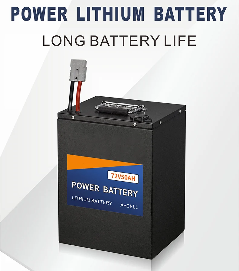 48V to 72V Golf Cart Lithium Battery Packs for Energy Storage