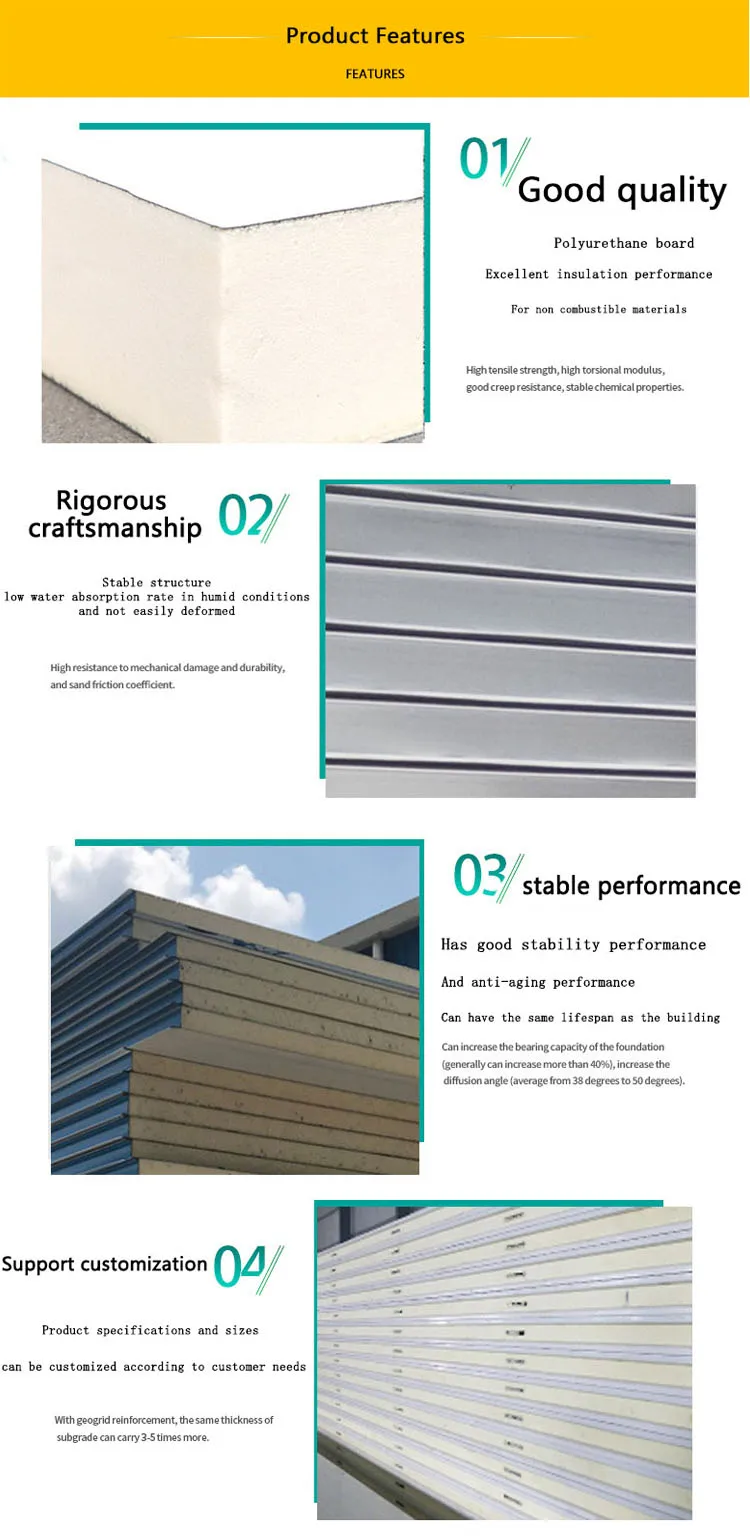 20mm Pu Polyurethane Exterior Wall Cladding House Thermal Insulated ...