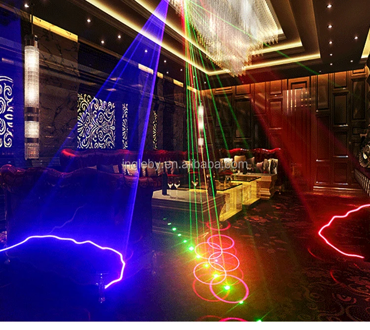 Dmx Control Laser Light Show Equipment Rgb Beam Effect Stage Lighting 4 ...
