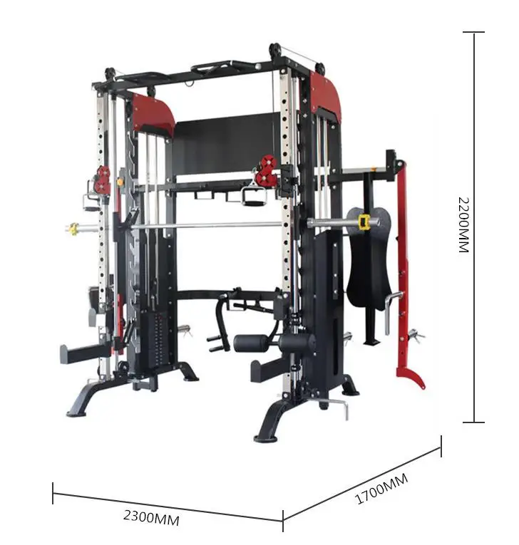 Wholesale Commercial Power Cage Squat Rack - Multi-Gym Trainer