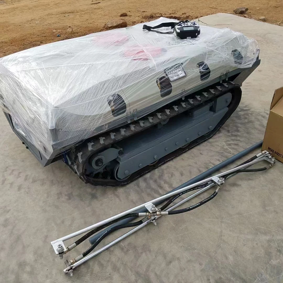 Remote Control Unmanned Robotic Sprayer For Disinfection Farmland ...
