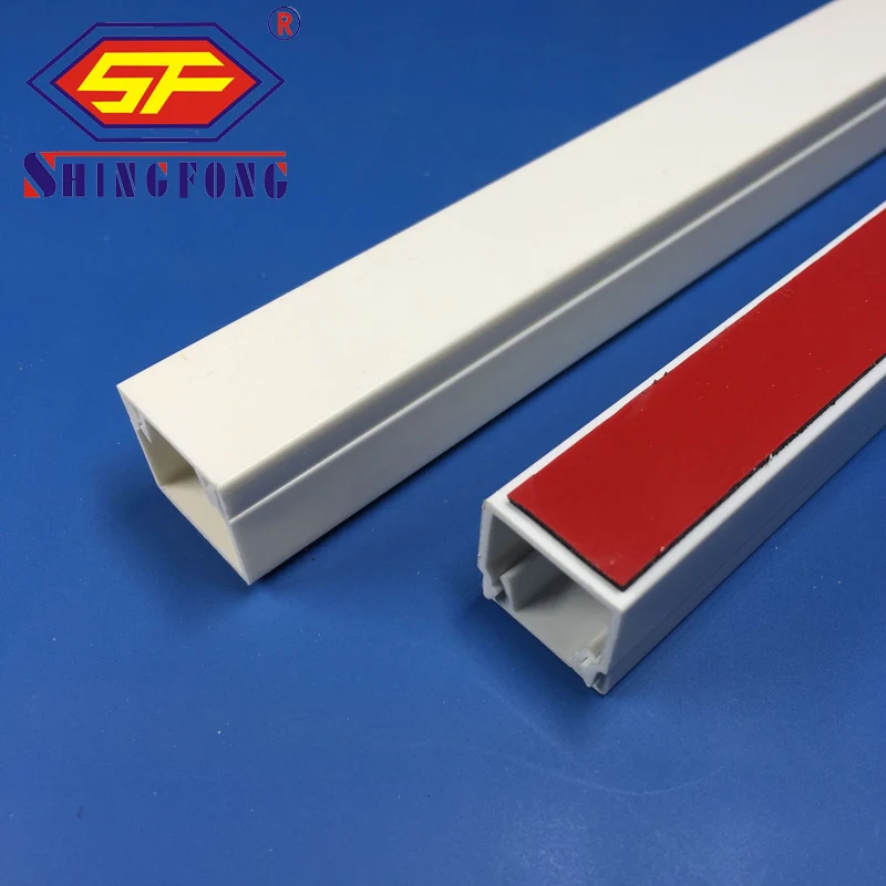 2025 PVC Trunking Square Plastic Duct PVC Cable Ducting 16mmx16mm ...