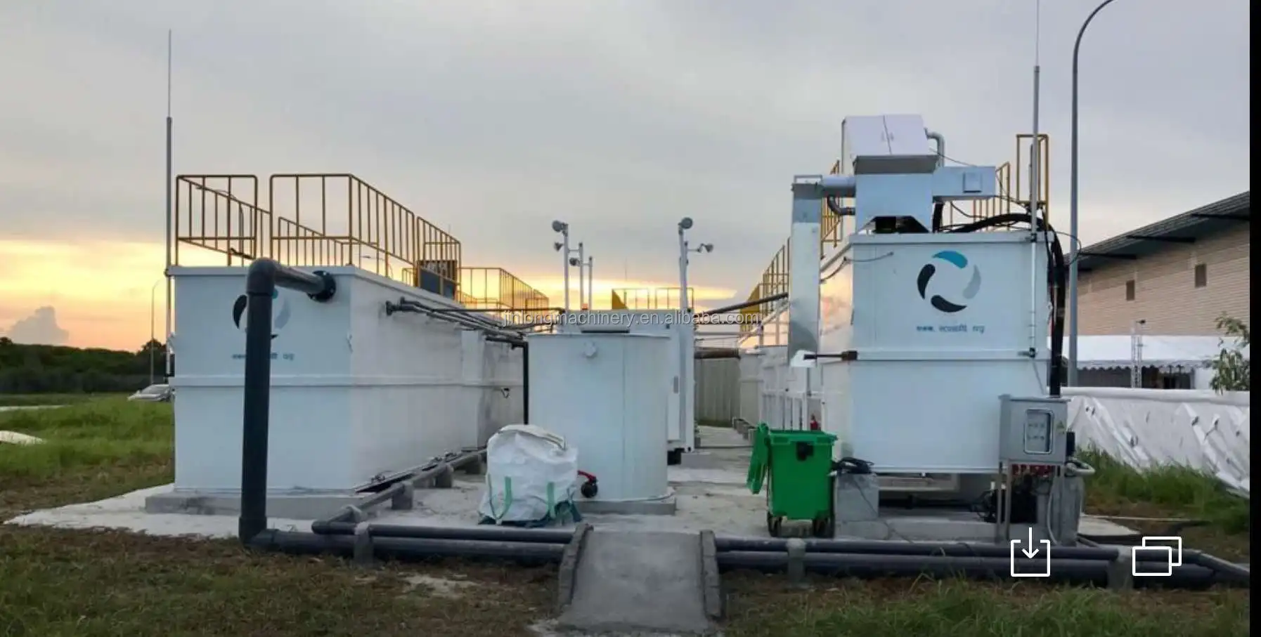 Package MBR Sewage Treatment Plant - Efficient & Cost-effective