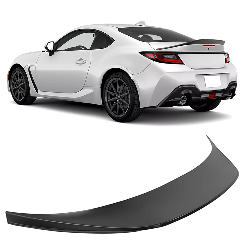 For 2022-2023 Subaru Brz Toyota Gr86 Unpainted Abs Trd Style Rear Trunk ...