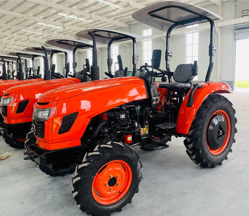 Land Universal Farm Teactor Used Tractors Kubota Engine Compact Tractor ...