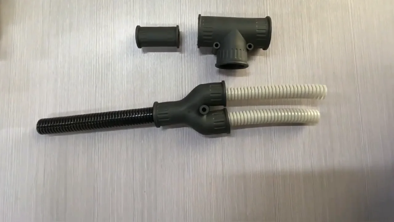 Wzumer Nylon Plastic Y Connector For Plastic Flexible Corrugated ...