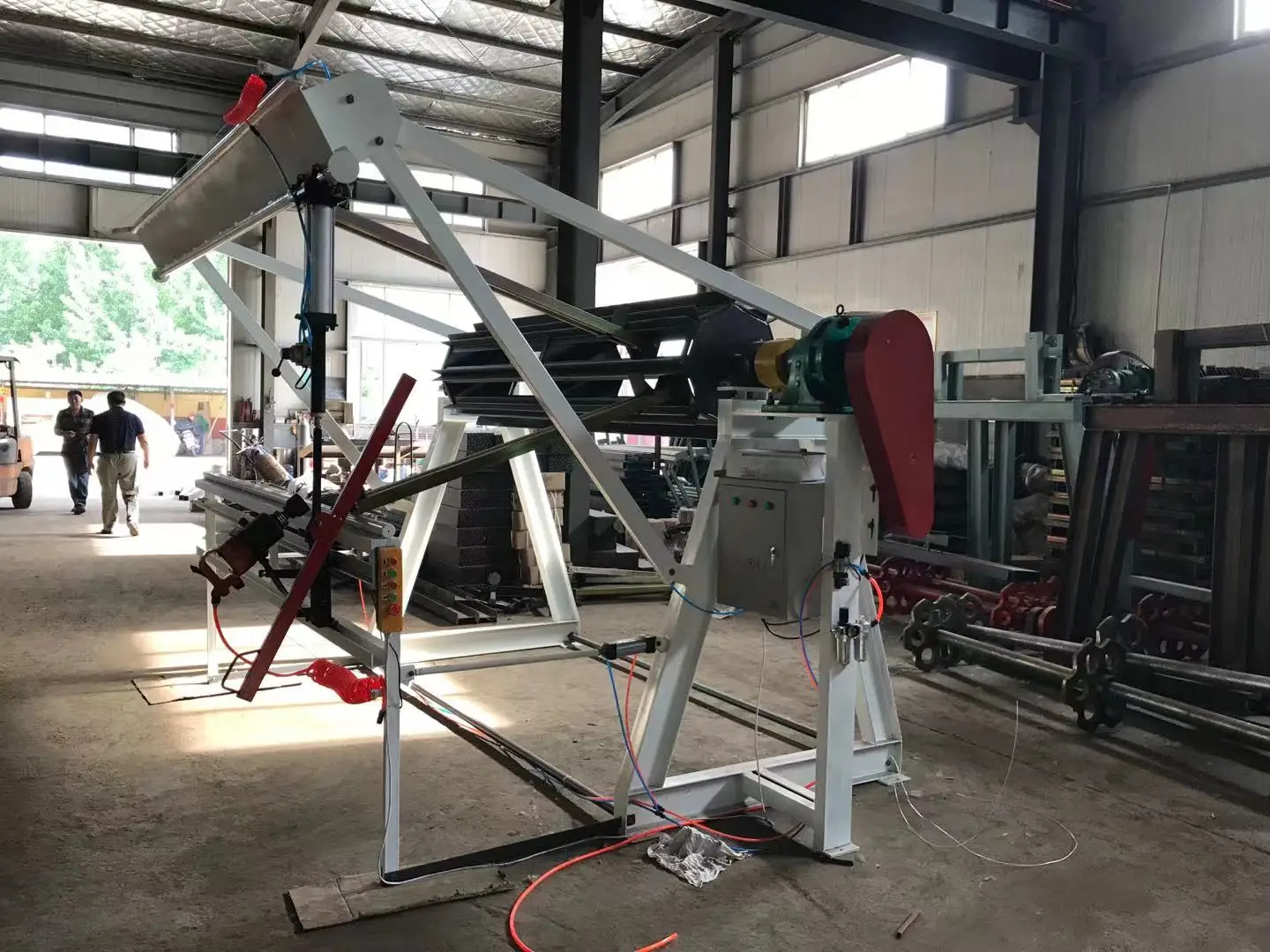 Wood Clamping Systems Wood Beams Pneumatic Rotary Hydraulic Clamp ...