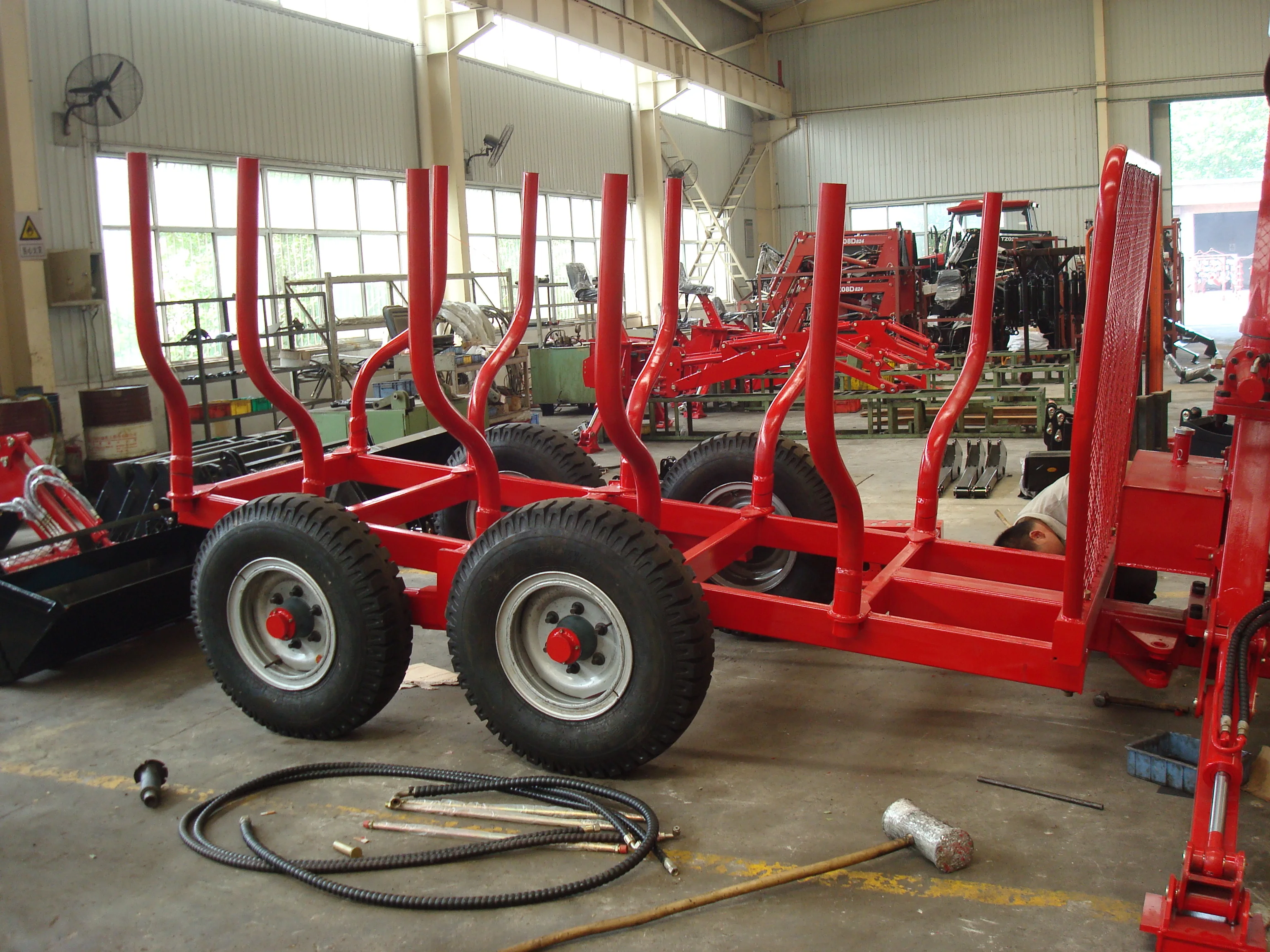 Log Trailer with Crane - Versatile and Efficient Solutions