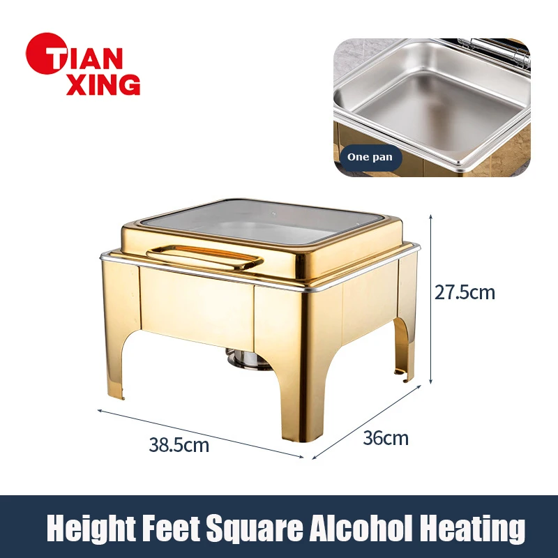 Stainless Steel Round Chafing Dish for Catering & Buffet - OEM/ODM ...