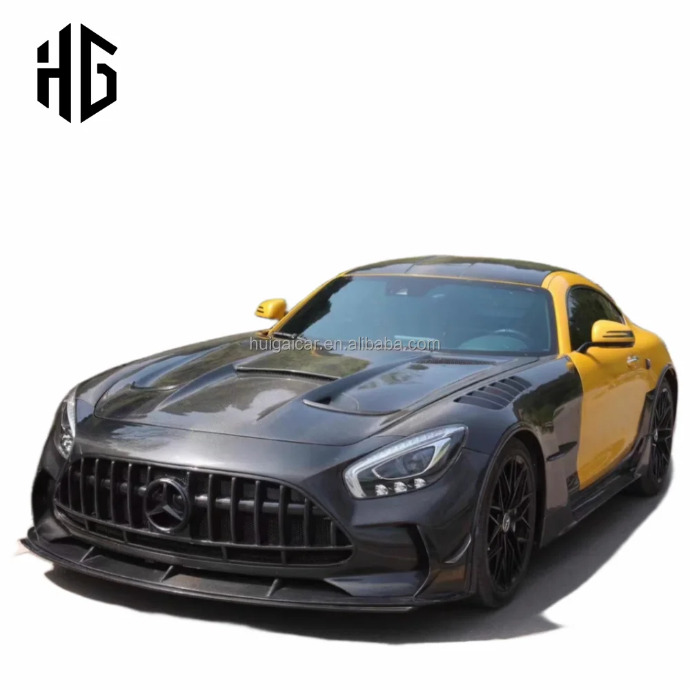 Bs Style Front Bumper Diffuser Engine Hood Auto Parts For Mercedes Bens ...