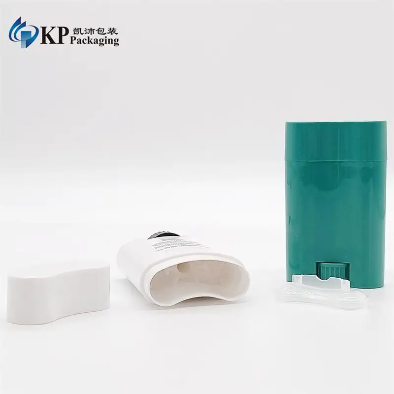 Oval Sun Stick Container - 20ml PP Plastic Deodorant Stick