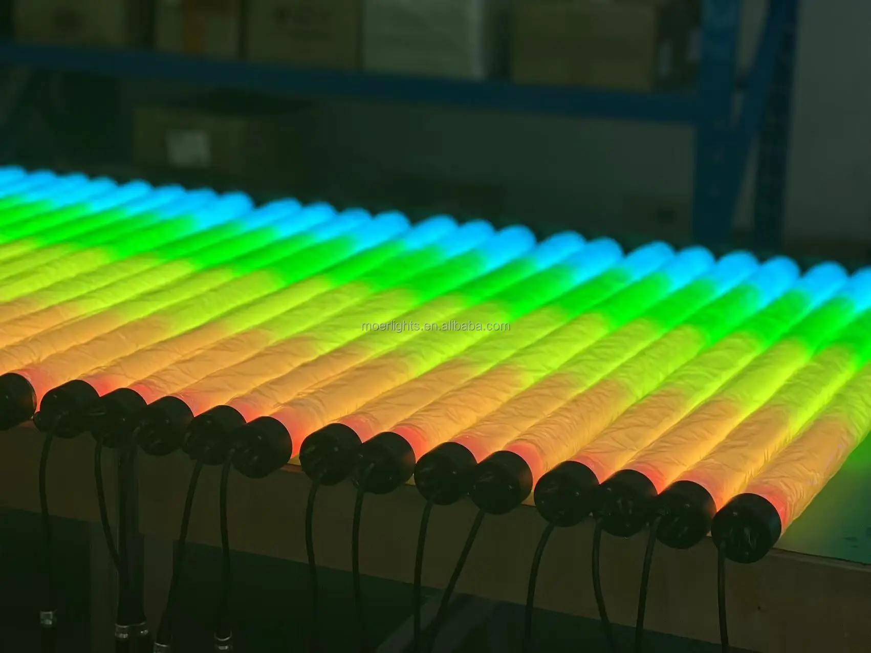 Rotating Dmx 360 Geometric Led Pixel Led Tube Light Rgb Tubes - Buy Rgb ...