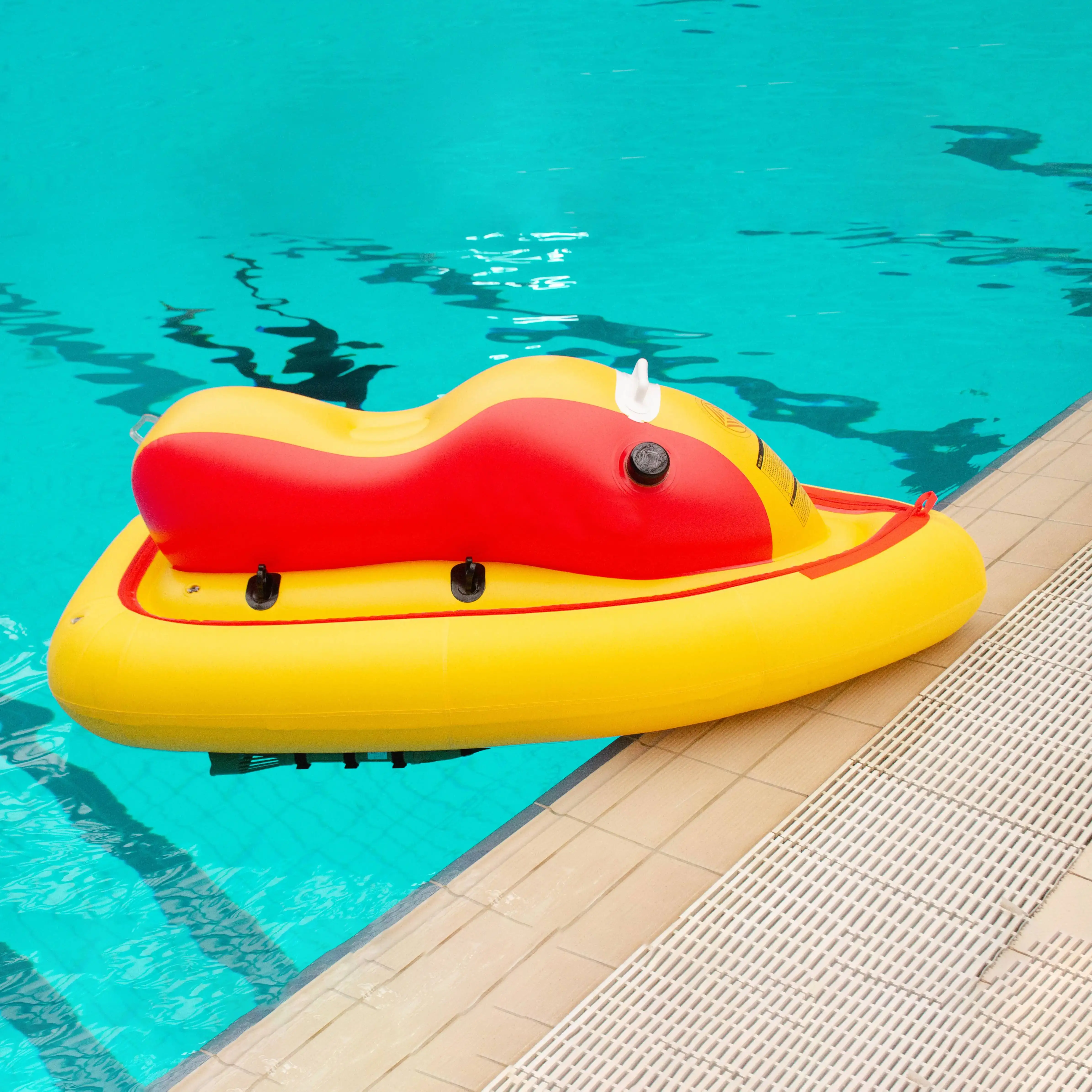 Remote Control Electric Motorized Inflatable Jet Ski Boat