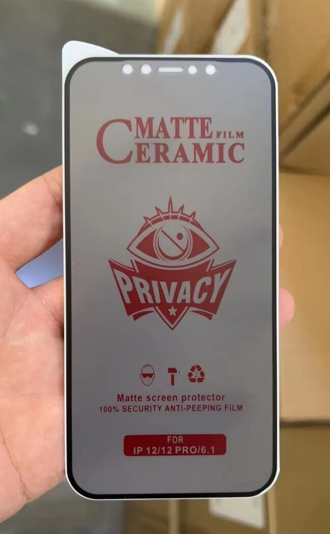 Micas De Celular Ceramic Privacy Screen Protector for Iphone 15 Plus