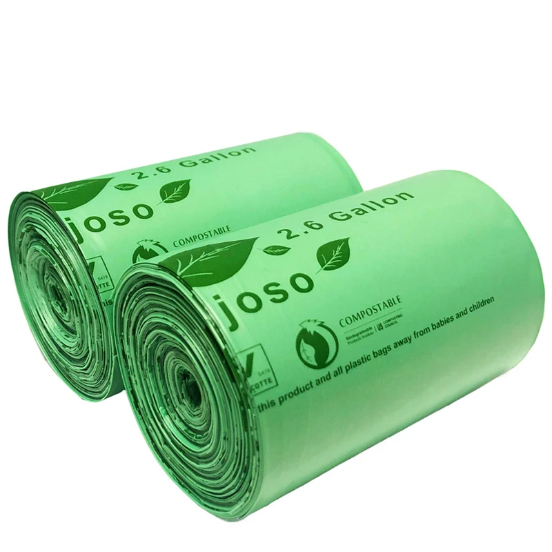 Customized Full Biodegradable Plastic Free Garbage Bags