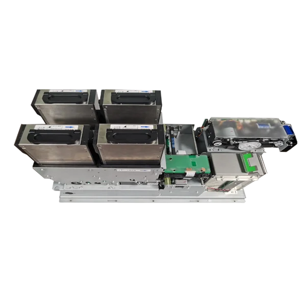 4 Card Hopper Trays Channel Stacker Card Issuing Machine