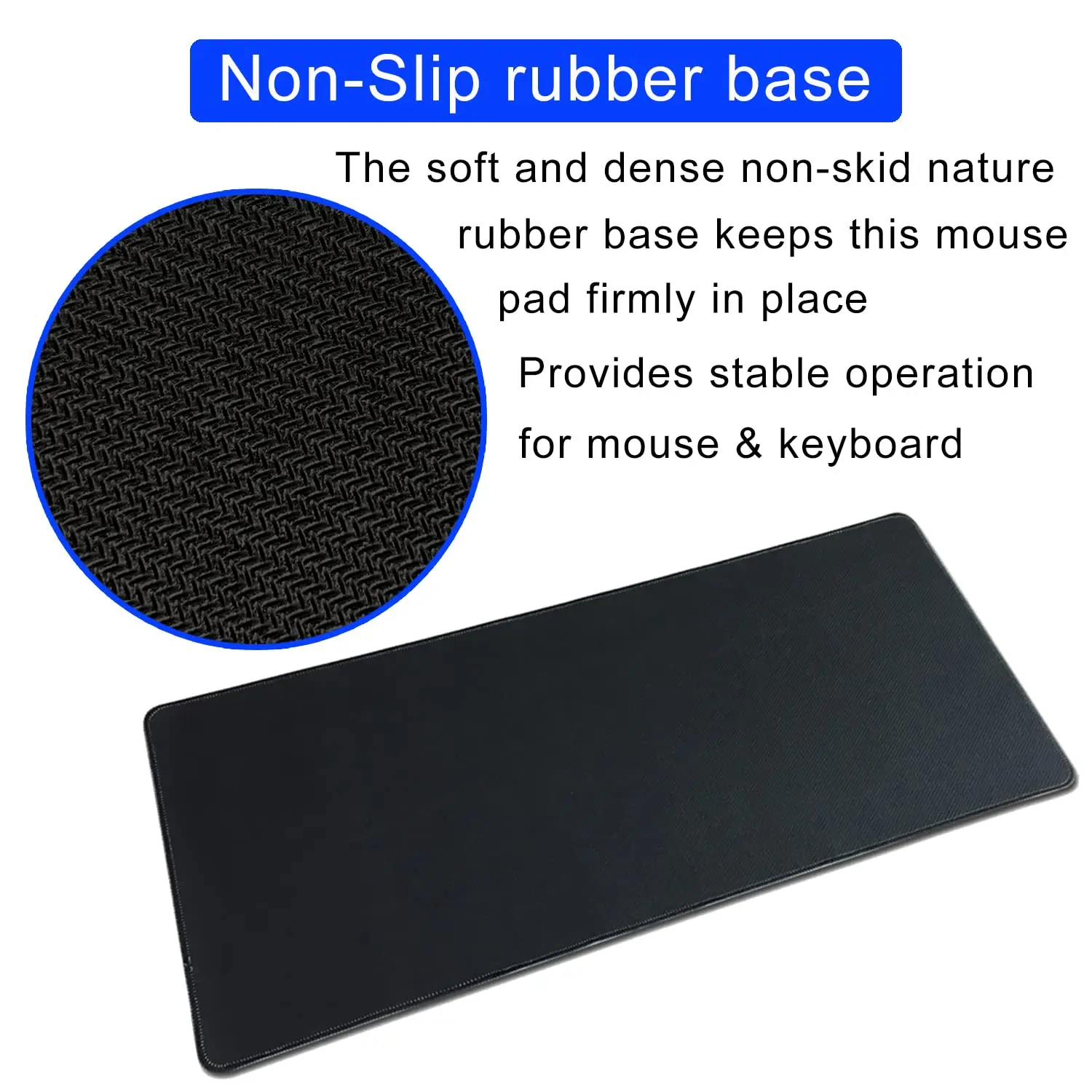 Wholesale Custom Printed Large Sublimation Rubber Keyboard Mousepads ...