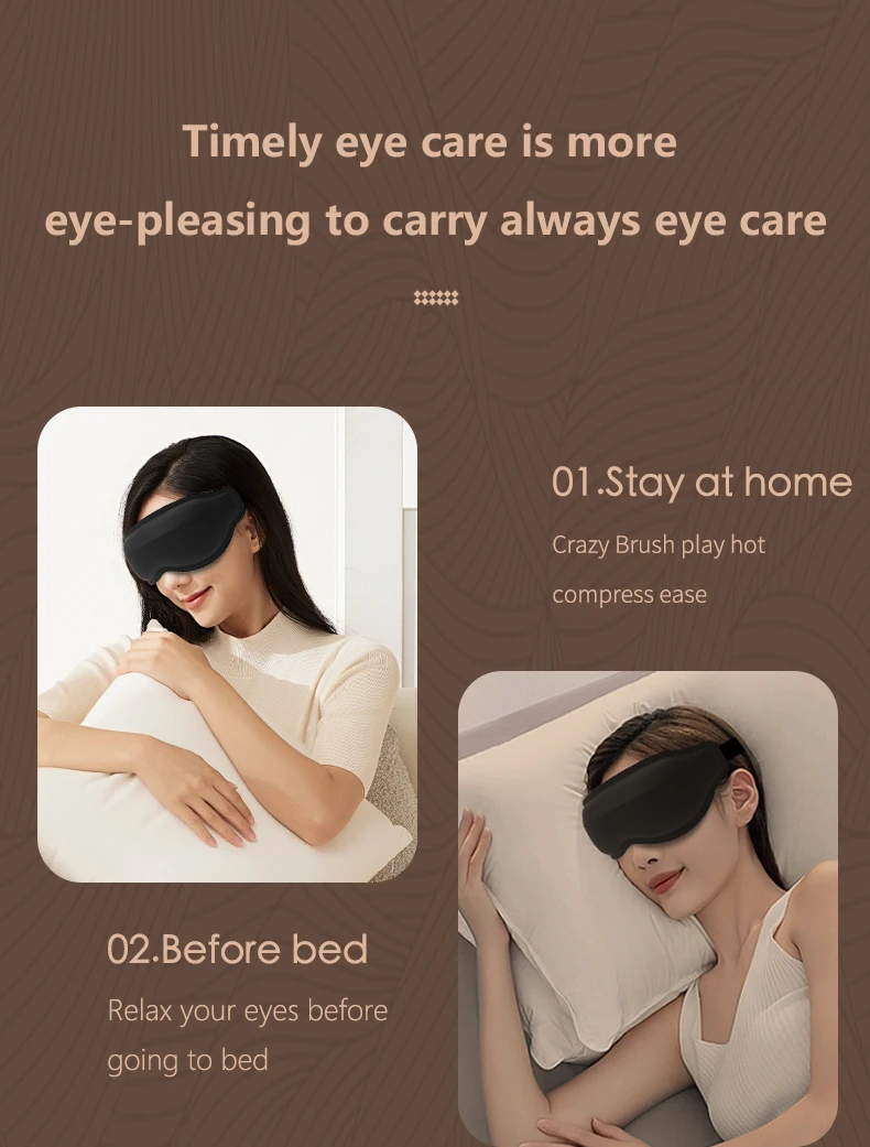 Adjustable Wear Vibration Massage Eye Mask to Sleep| Alibaba.com