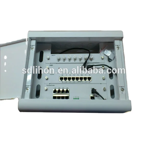 Smart Distribution Box with Wifi and Telephone Connectors