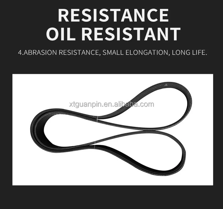 OEM Auto Fan Belts - Durable, Oil-Resistant, and Waterproof