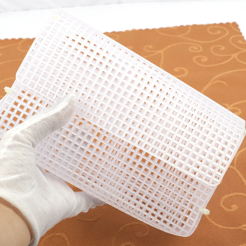 Auxiliary Knitting & Weaving Plastic Mesh Sheet Velvet Diy Bag ...