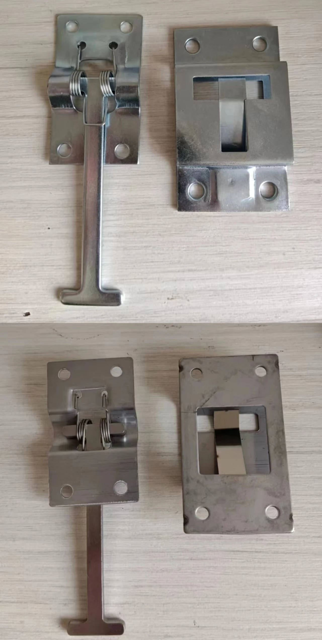 Truck Holdback Hook for Refrigerated Truck - Rear Door Catch Set