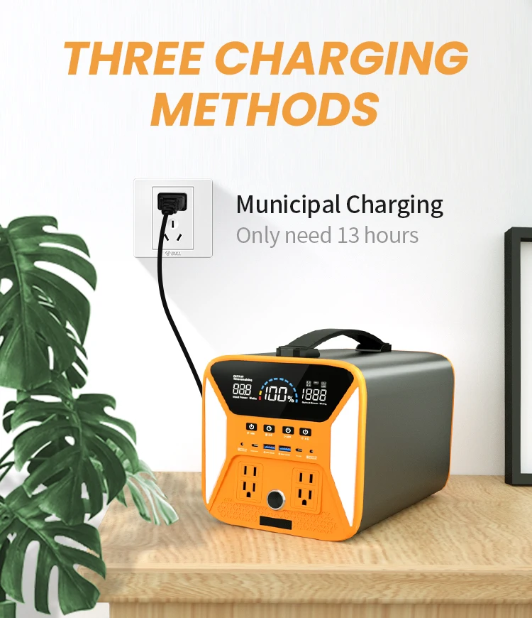 Portable Power Station 1000w,1110wh Lithium Polymer Battery Solar ...