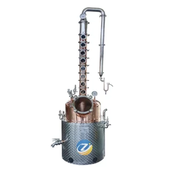 Zj 200l Double Wall Bolier Rectification Moonshine Stills Home Use ...