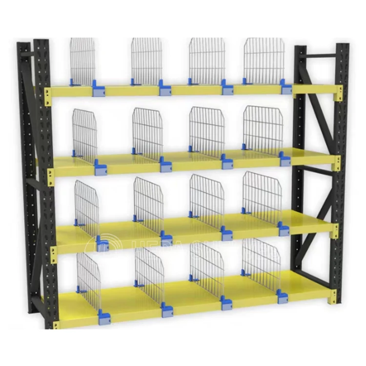 Heavy Duty Metal Warehouse Storage Rack - Boltless Shelving, 800kg ...