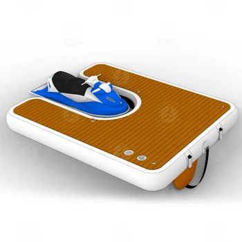 Swimming Pool Inflatable Floating Dock Platform Eva Pontoon Dock ...