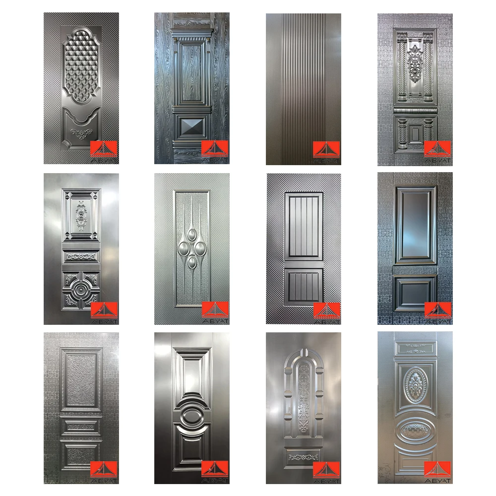 ABYAT 3D Model Design Stainless Stamp Steel Door Embossed Sheet Steel ...